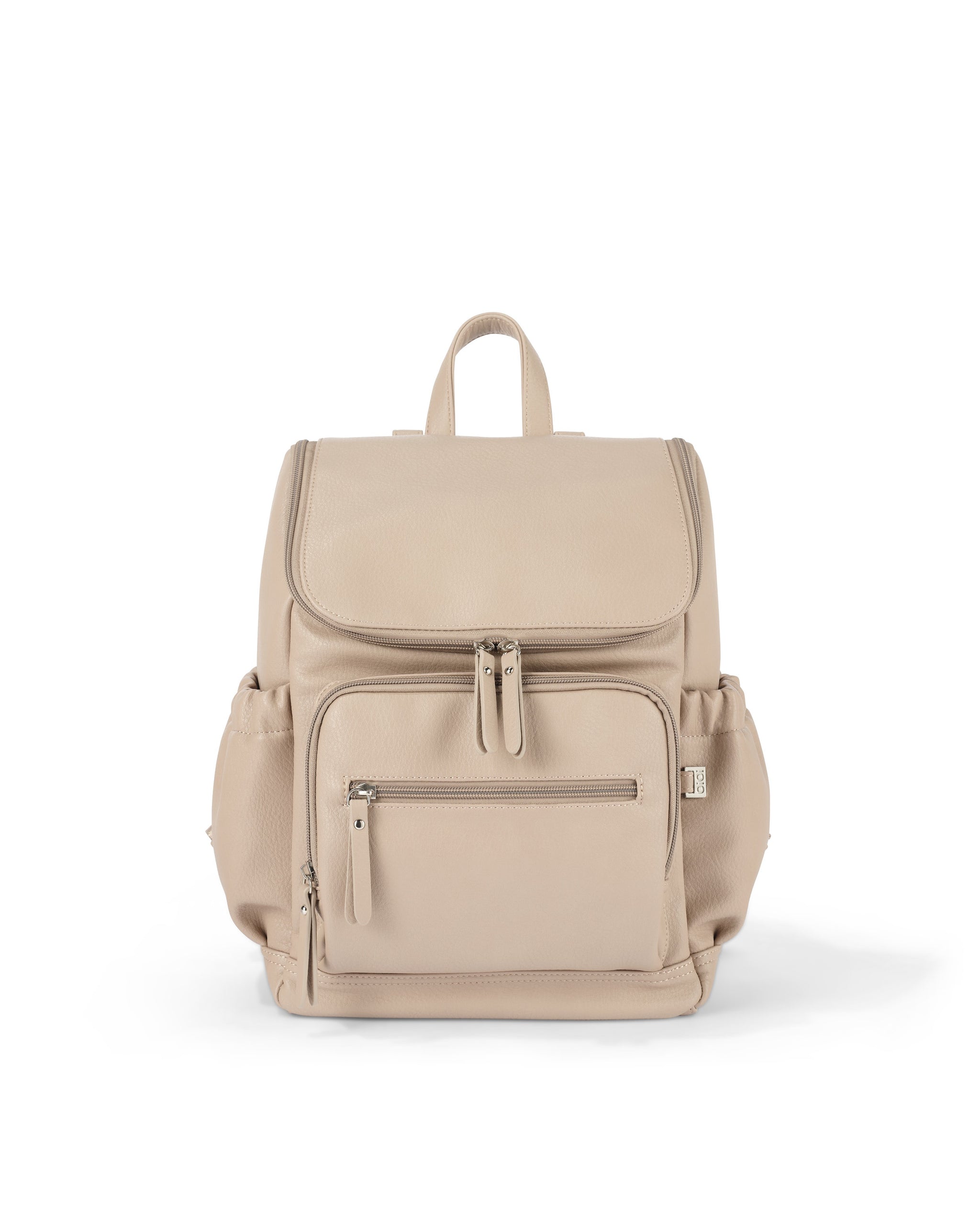 Oioi Mini Signature Backpack Vegan Leather (oat)